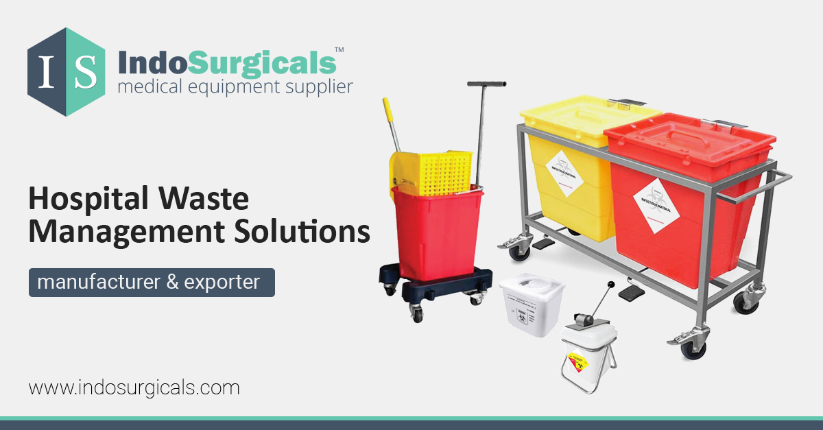 Hospital Waste Management Product Manufacturer| IndoSurgicals Pvt Ltd